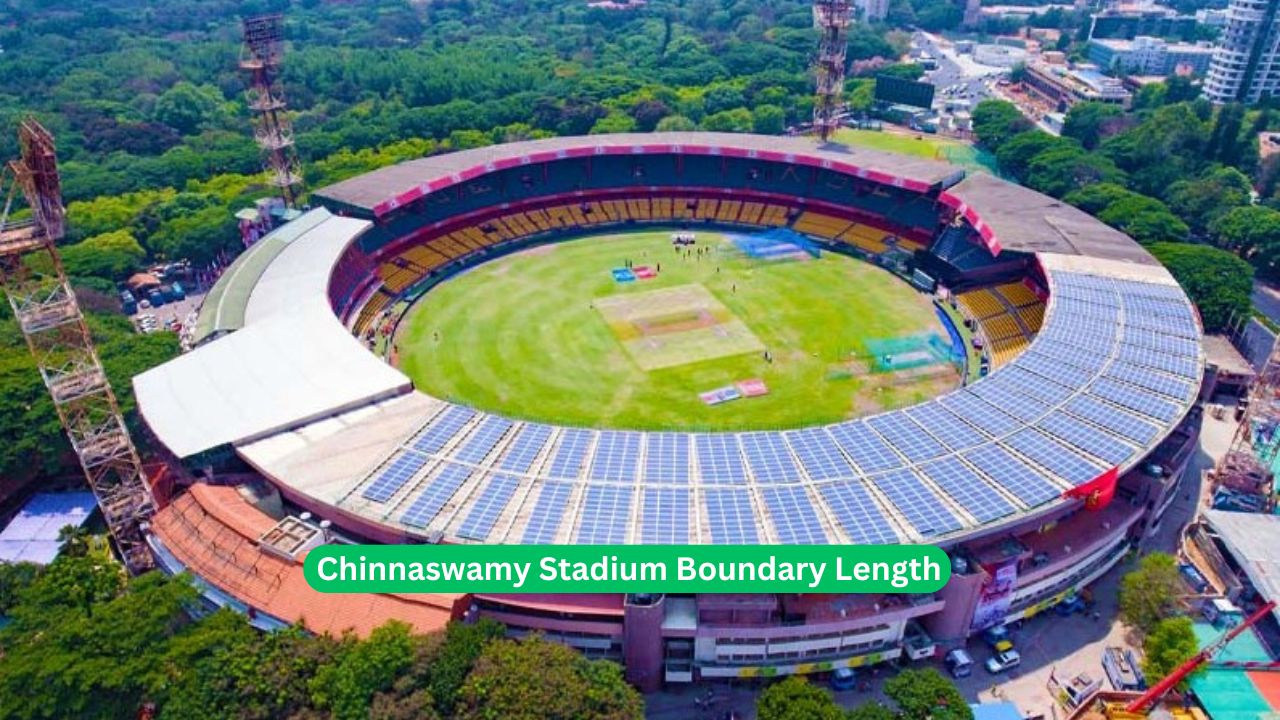 M.Chinnaswamy Stadium Boundary Length