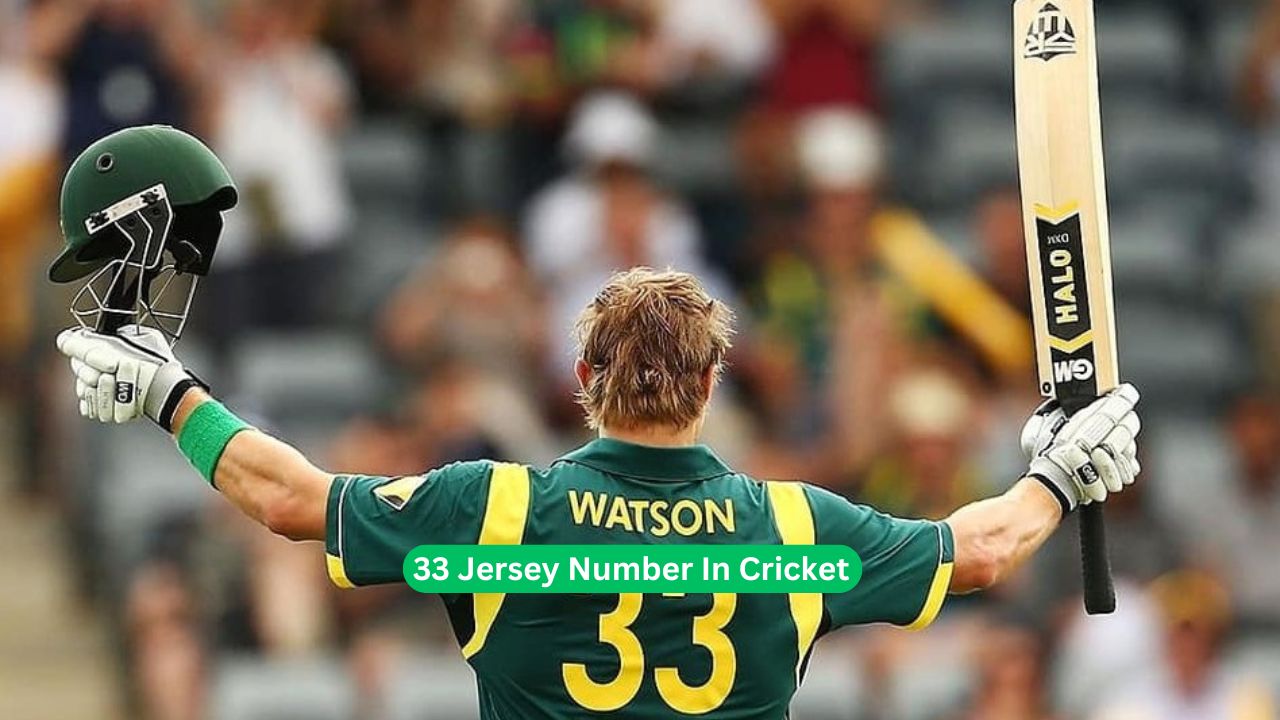 33 Jersey Number In Cricket
