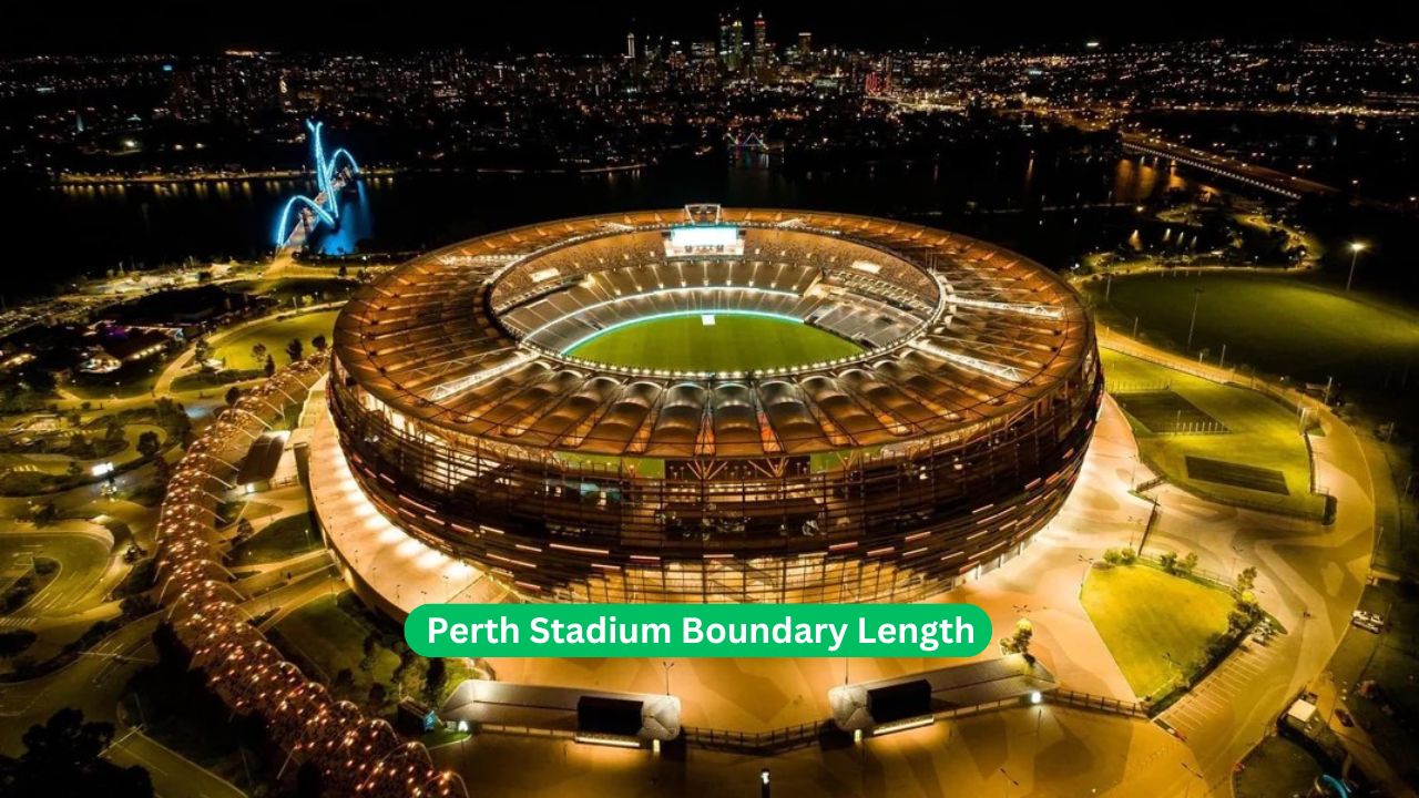 Perth Stadium Boundary Length