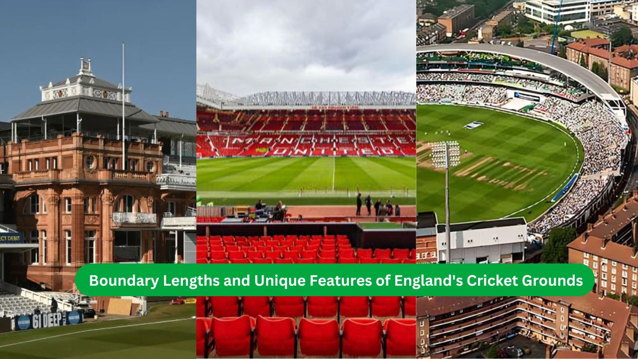 Boundary Lengths and Unique Features of England's Cricket