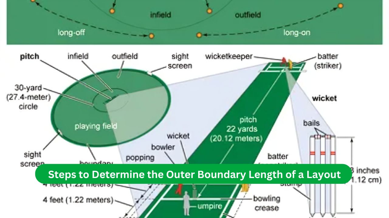 Steps to Determine the Outer Boundary Length of a Layout